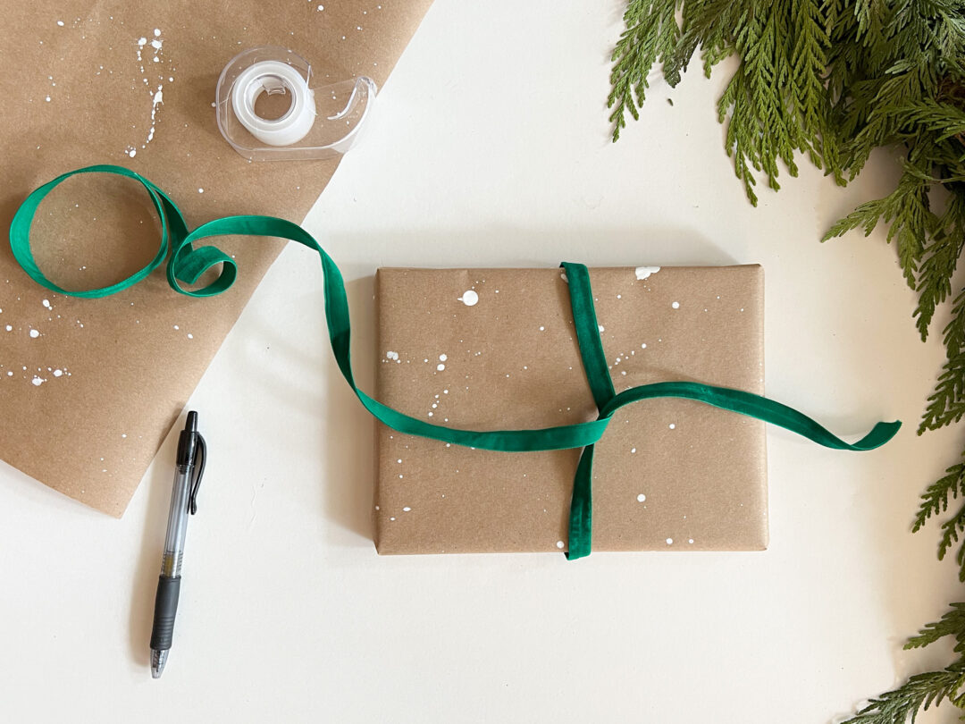 How to Make a Crossover Gift Bow Out of Ribbon - Building Bluebird