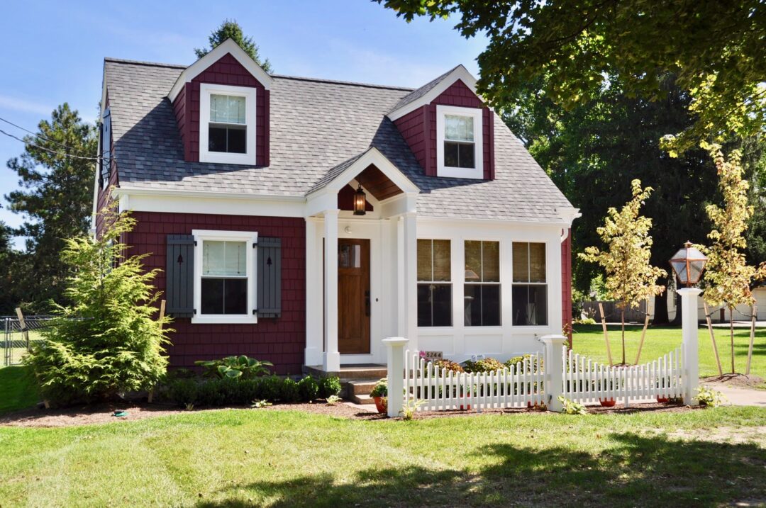 Must-See Red Bungalow Renovation | Before and After - Building Bluebird