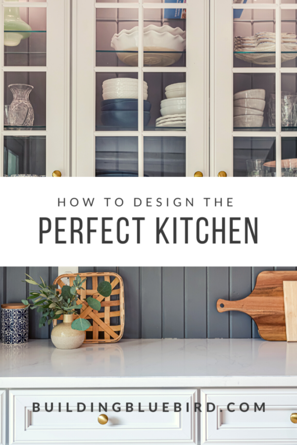 Stunning Modern Traditional Kitchen Reveal - Building Bluebird