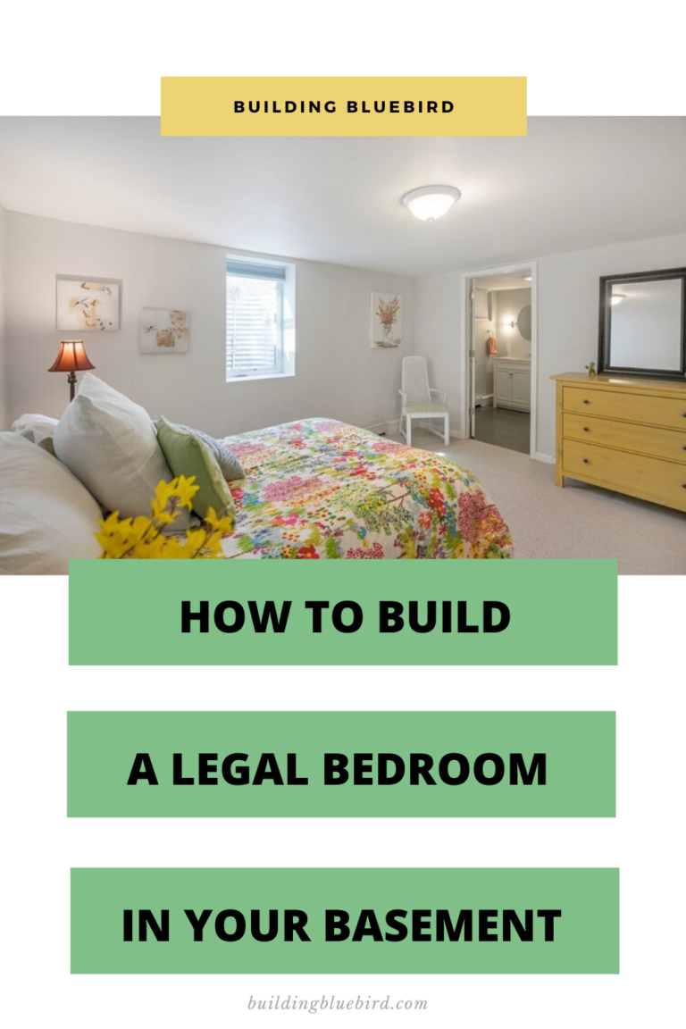 How to Make a Basement Bedroom Legal and to Code - Building Bluebird