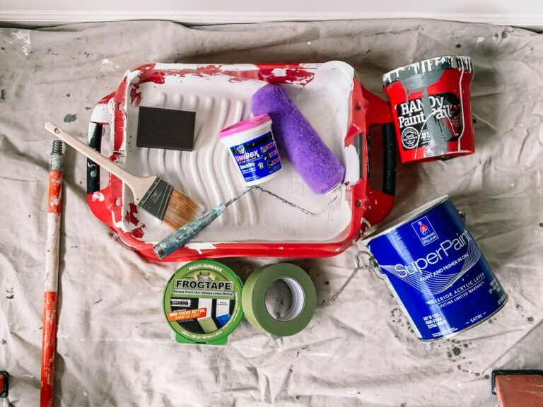 How to Paint A Room with Carpeting | Tutorial - Building Bluebird