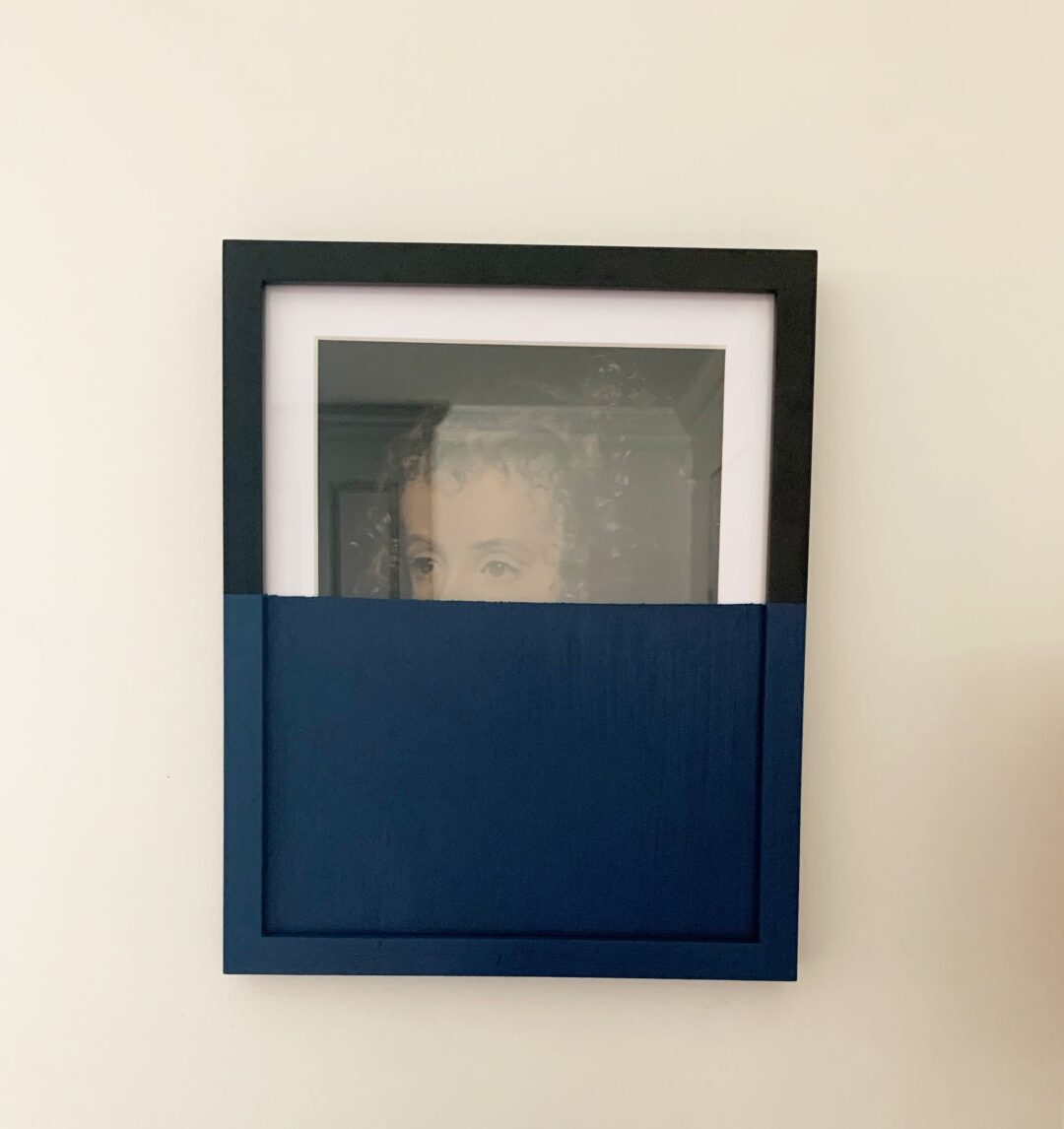 How to Color Block a Piece of Art for Your Home - Building Bluebird