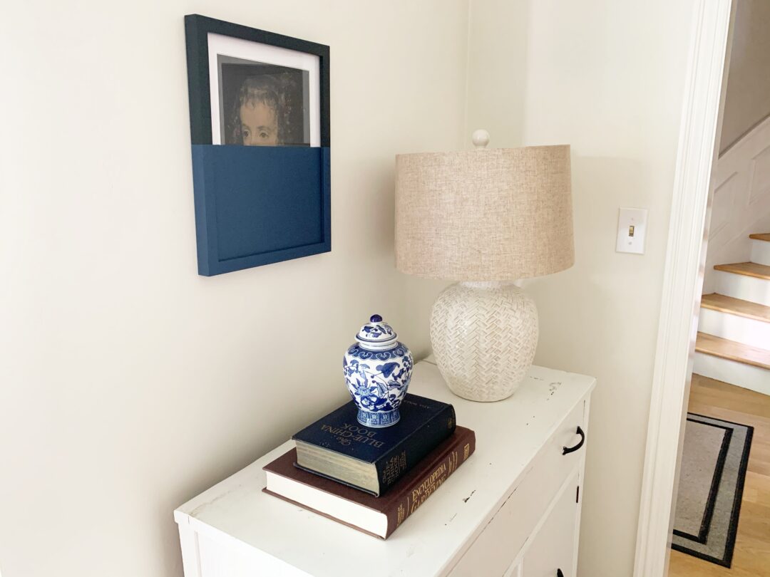 How to Color Block a Piece of Art for Your Home - Building Bluebird