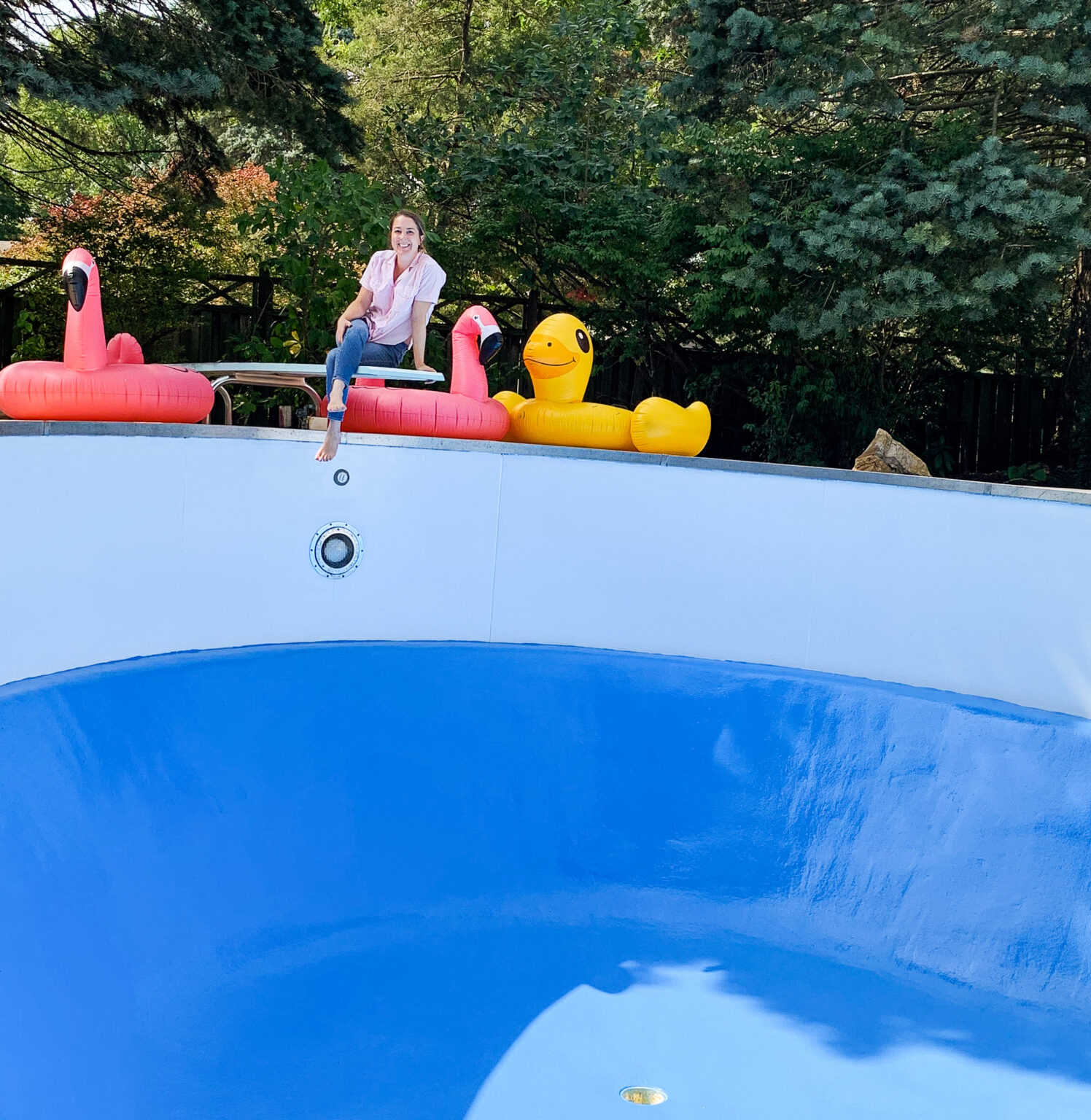 How to Paint A Pool and Save Money | Tutorial - Building Bluebird