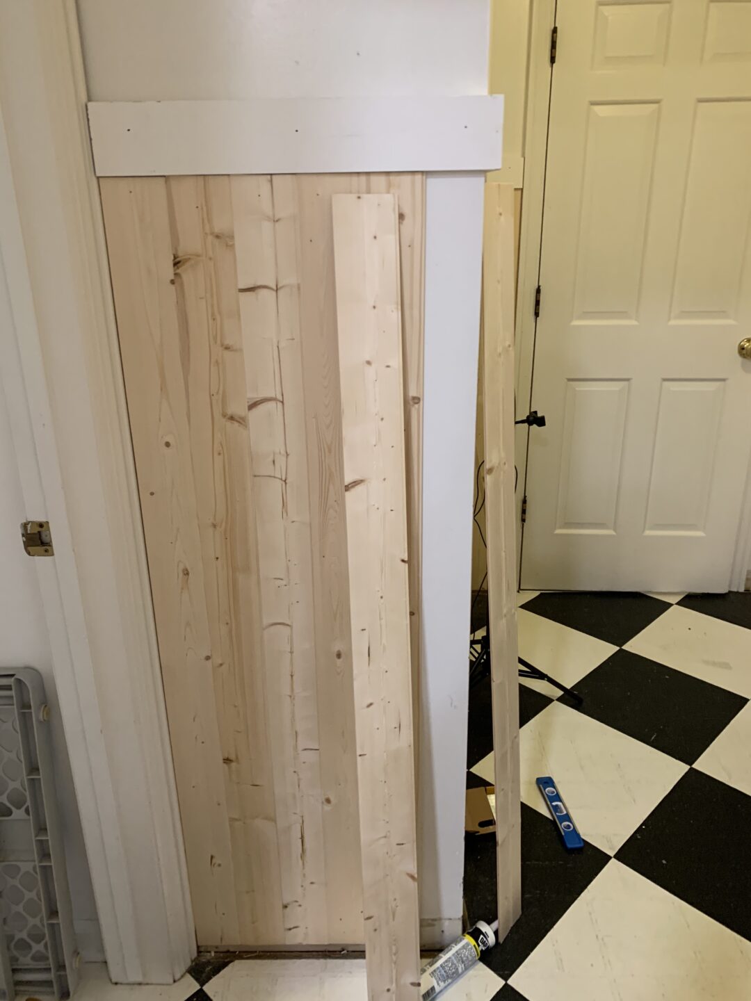 Easy Half Wall Paneling DIY | Tutorial - Building Bluebird