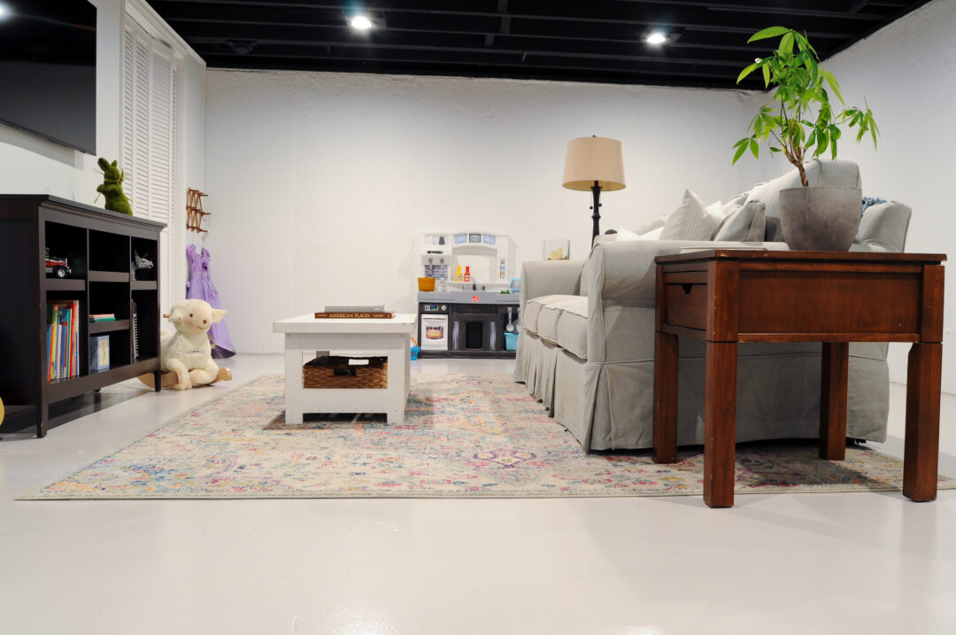 11 Affordable Unfinished Basement Ideas to DIY - Building Bluebird