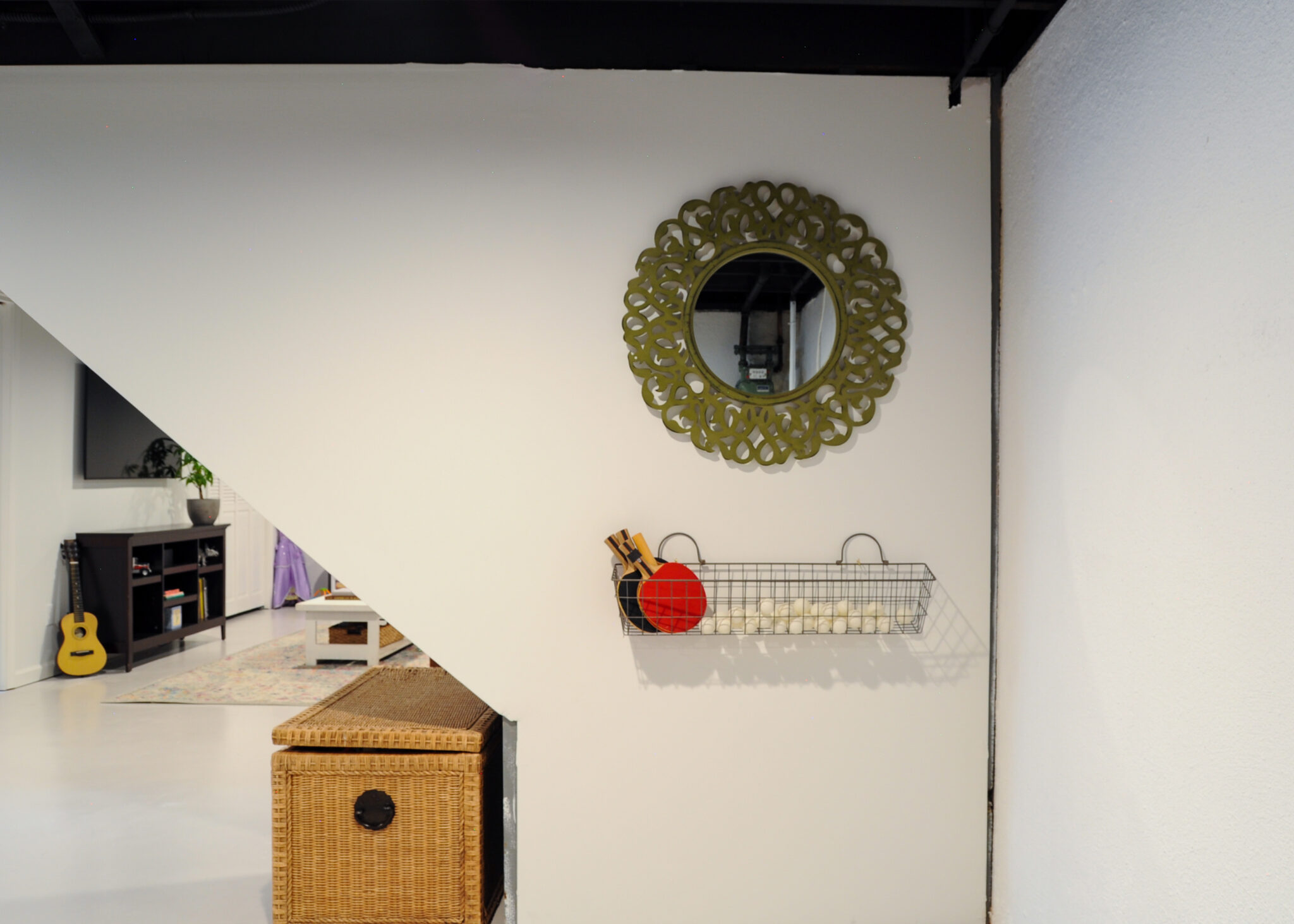 Awesome Unfinished Basement Before and After - Building Bluebird