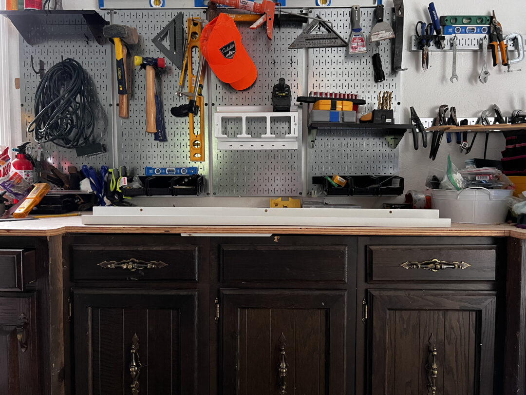 DIY Scalloped Wood Trim Shelf | Easy IKEA Hack - Building Bluebird