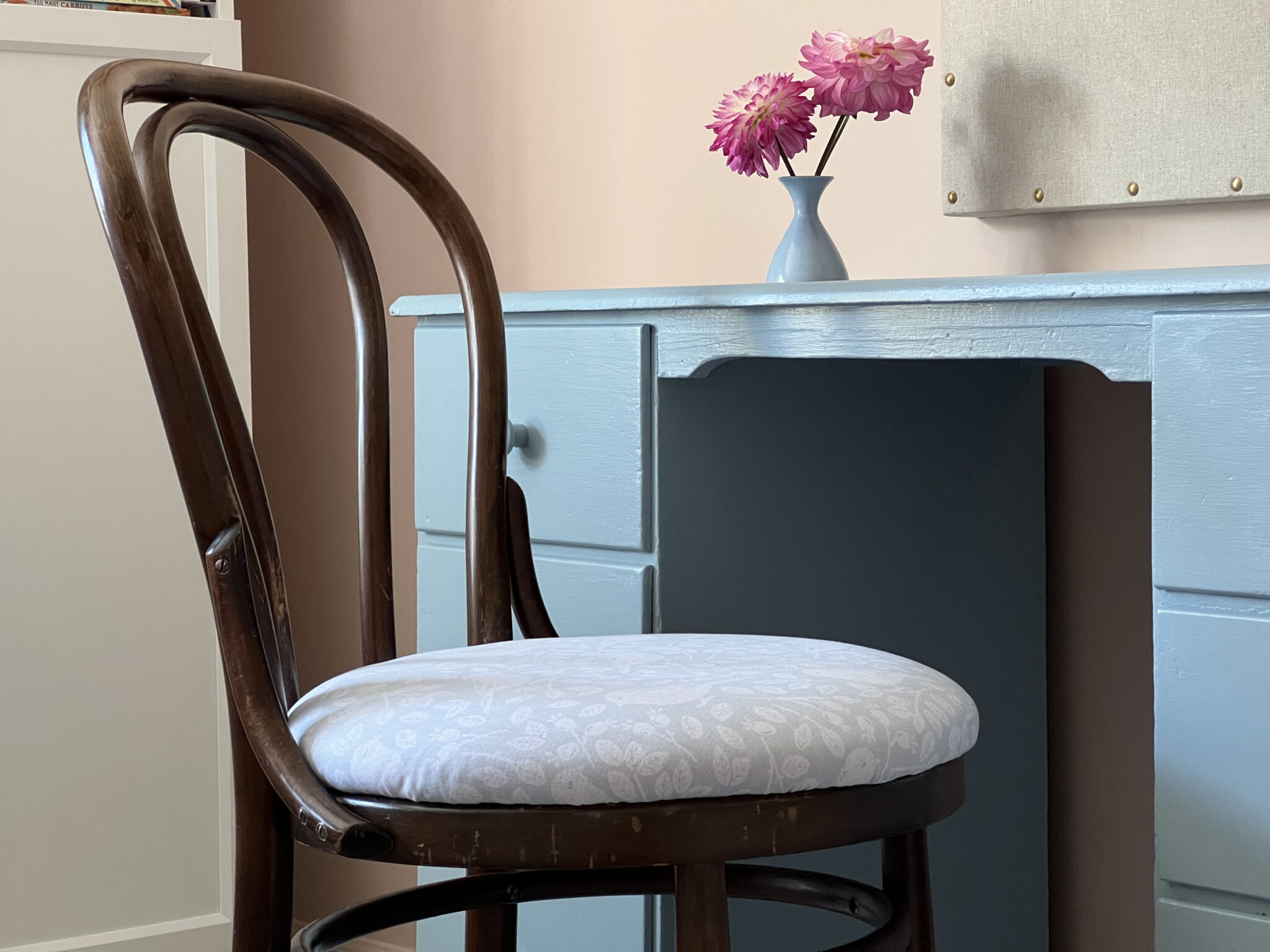 Grandmillennial Girls Bedroom Reveal | ORC - Building Bluebird