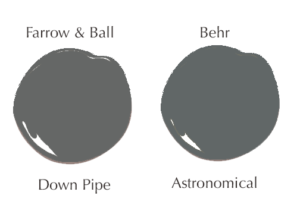 Popular Farrow & Ball Colors Matched to Behr - Building Bluebird