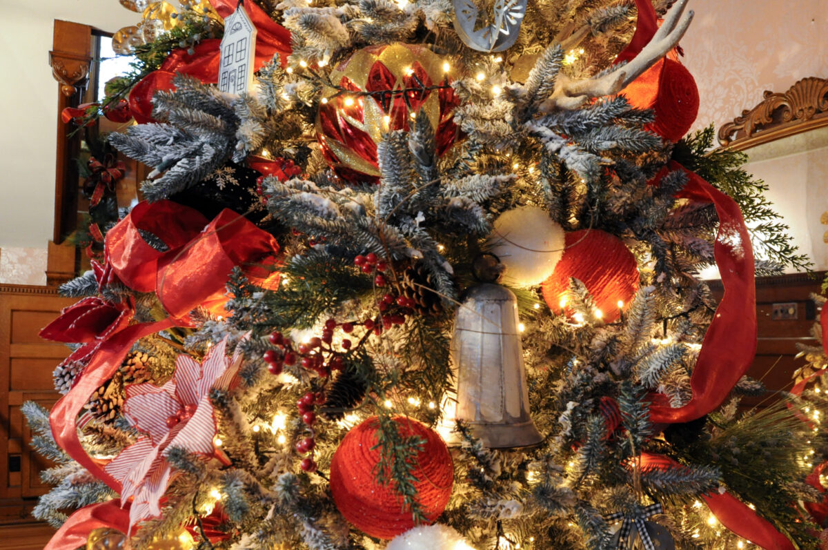How to Flock a Christmas Tree | Trendy Holiday DIY - Building Bluebird
