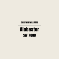 Sherwin Williams Alabaster | Paint Color Review and Pictures - Building ...
