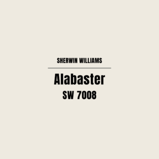 Sherwin Williams Alabaster | Paint Color Review and Pictures - Building ...