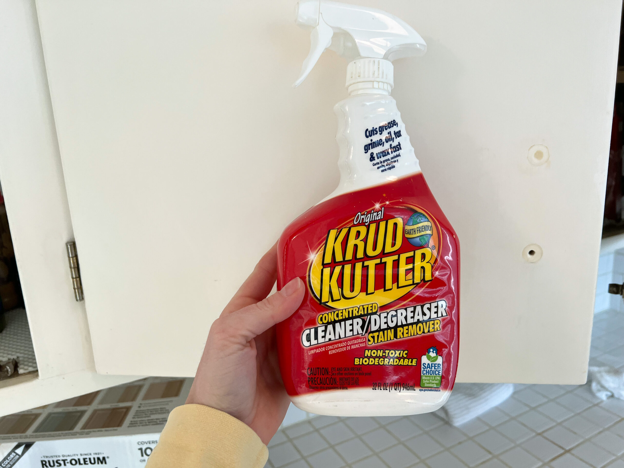 The Easy Way to Paint Kitchen Cabinets (no sanding!) - Building Bluebird