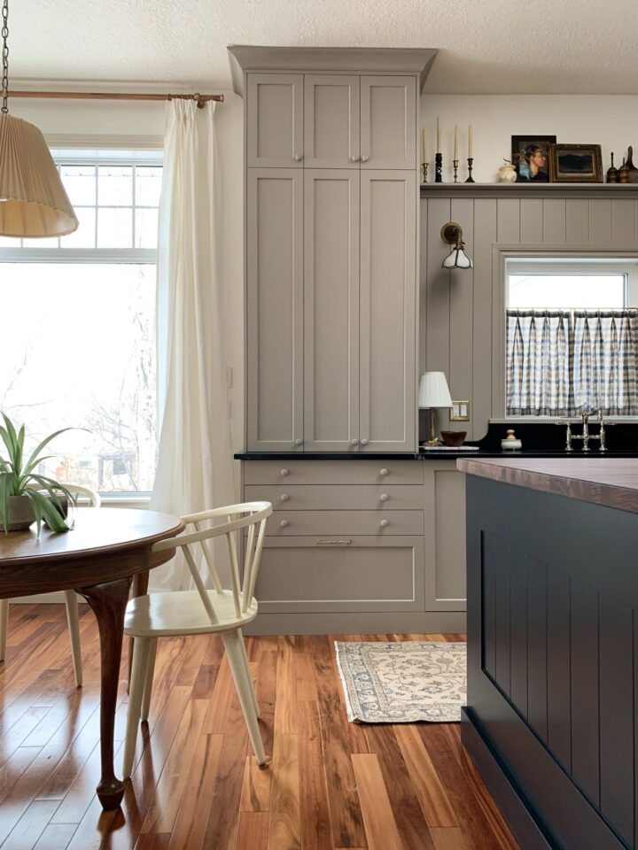 7 Inspiring Kitchens | Mushroom Cabinet Color - Building Bluebird