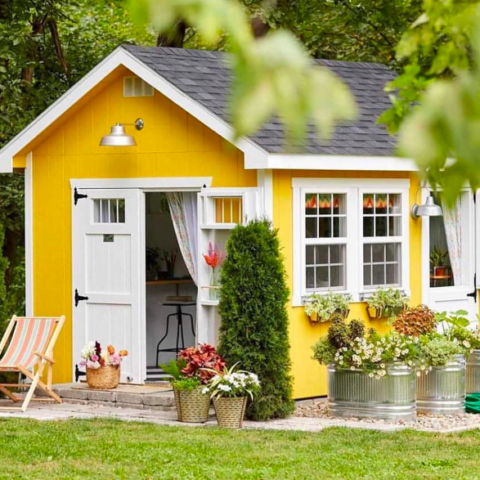 21 Stunning Garden Shed Ideas for Your Backyard - Building Bluebird