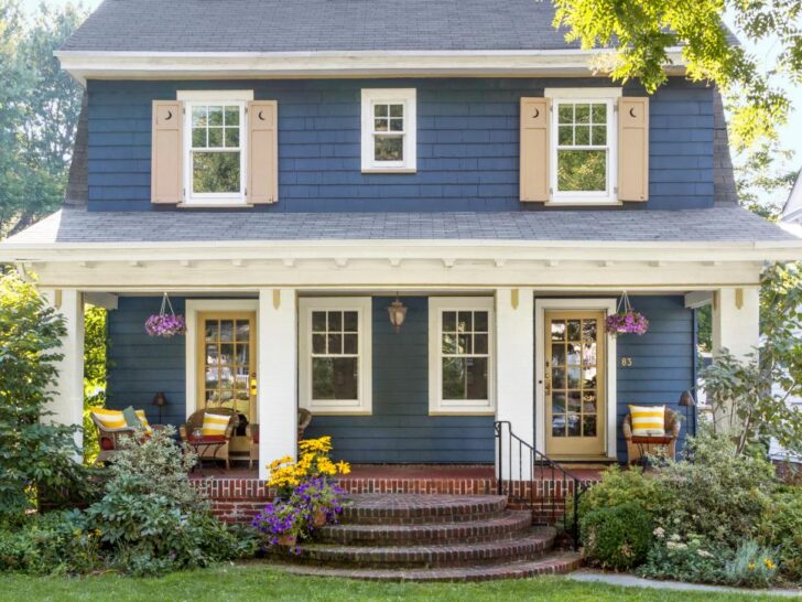 16 Timeless House Designs with Shutters - Building Bluebird