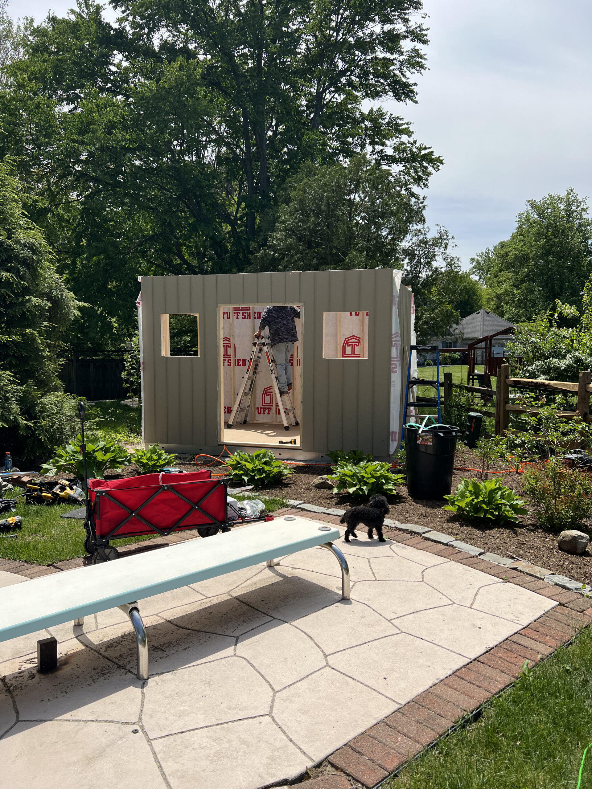 How to Paint a Shed Yourself | Beginner's Guide - Building Bluebird