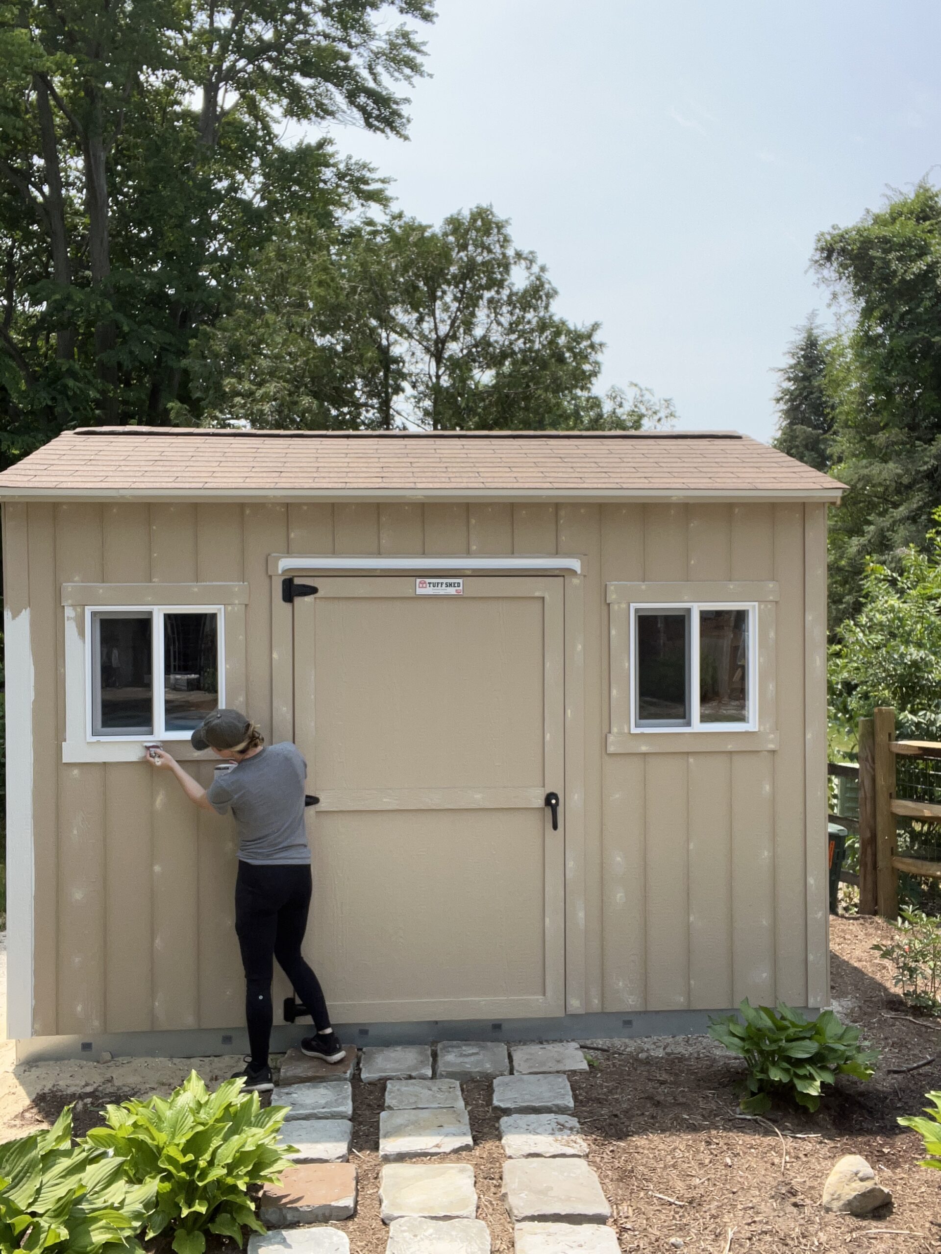 How to Paint a Shed Yourself | Beginner's Guide - Building Bluebird
