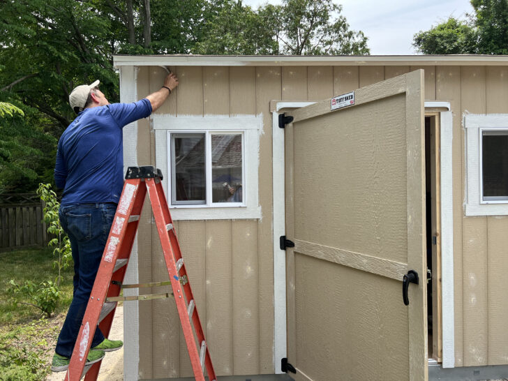 How to Paint a Shed Yourself | Beginner's Guide - Building Bluebird