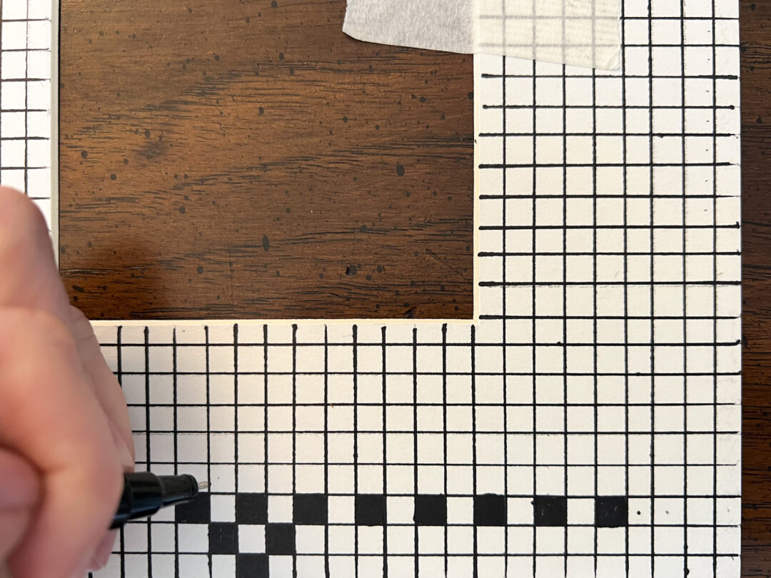 DIY Checkered Frame | Fun and Easy Decor Trend - Building Bluebird