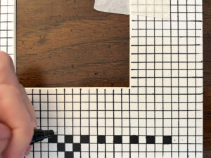 DIY Checkered Frame | Fun and Easy Decor Trend - Building Bluebird