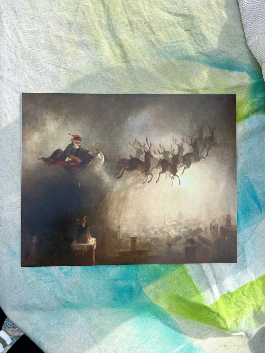 How to Make Art Prints Look Like a Vintage Painting - Building Bluebird