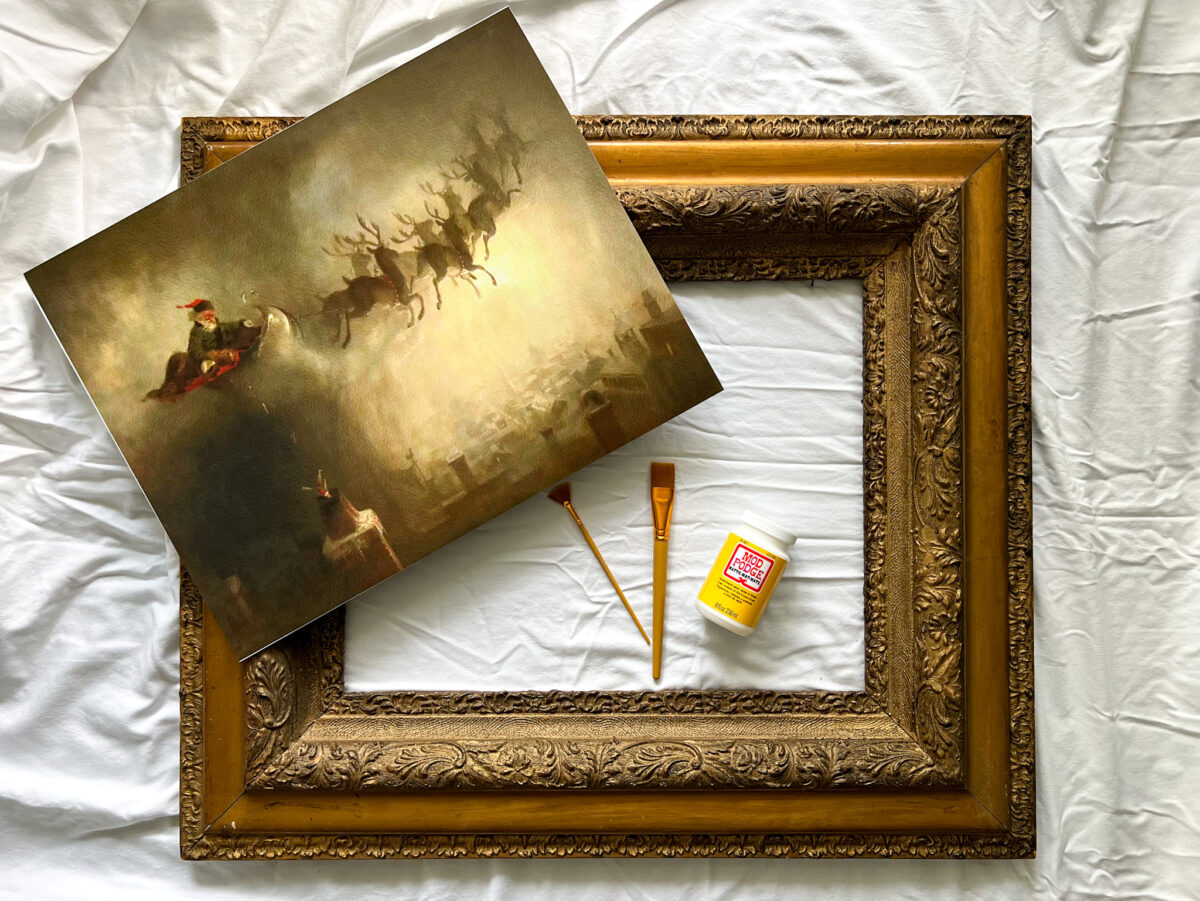 How to Make Art Prints Look Like a Vintage Painting - Building Bluebird