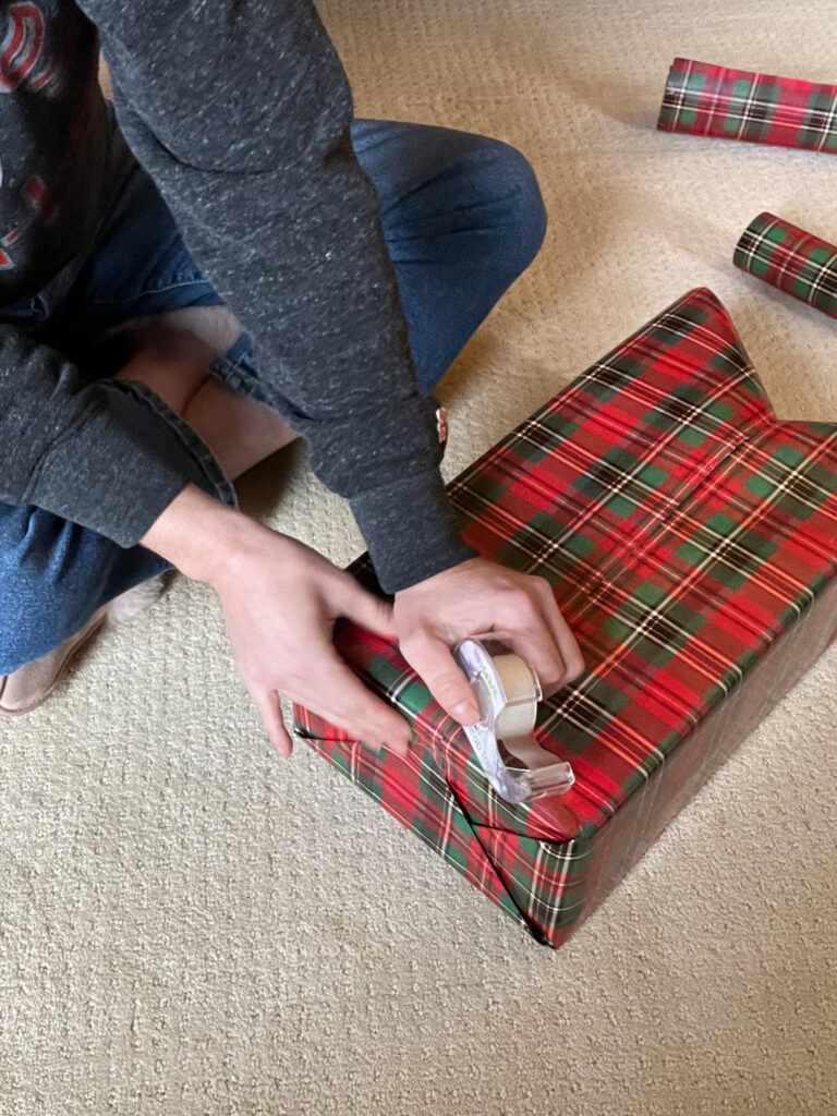 How to Wrap a Present So It Looks Beautiful Every Time - Building Bluebird