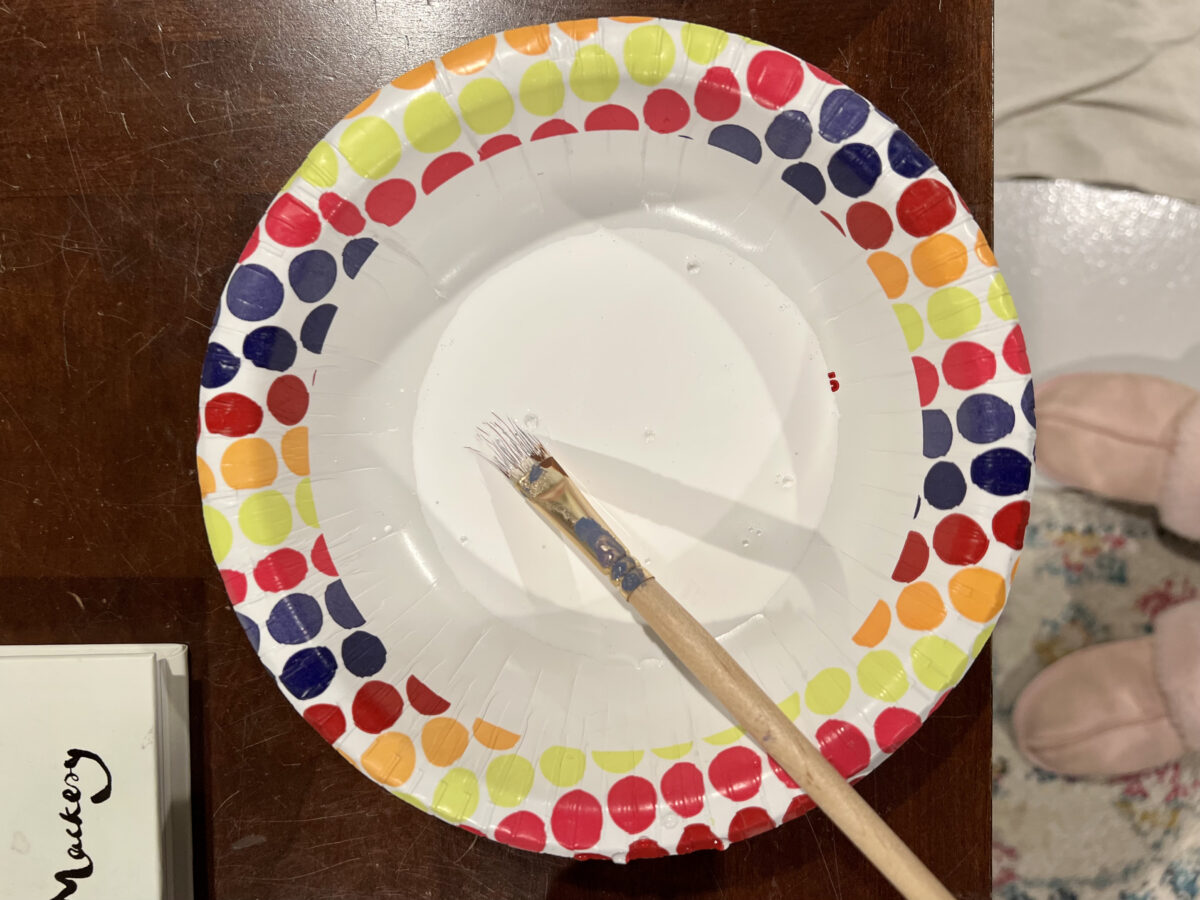 Make Your Own Wrapping Paper with Craft Paper and Paint - Building Bluebird