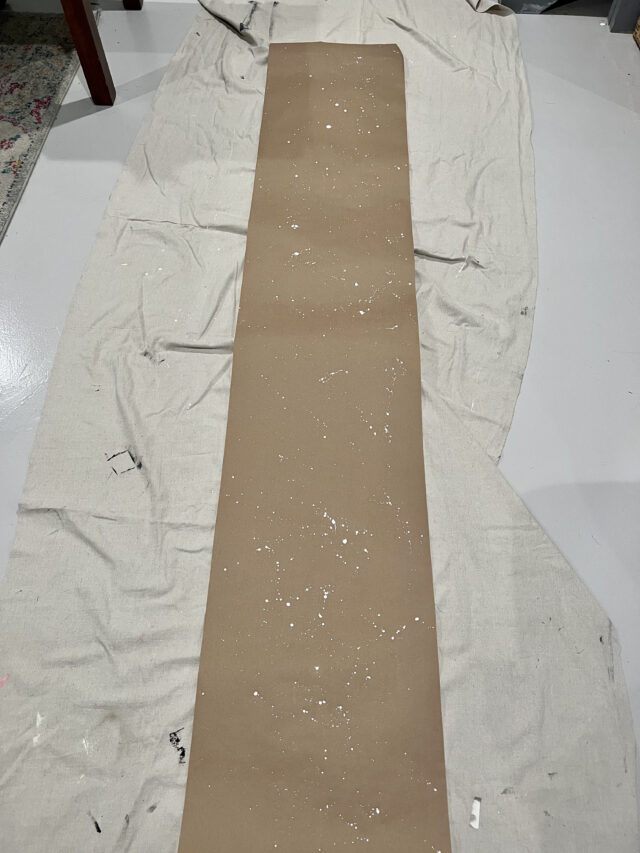 Make Your Own Wrapping Paper with Craft Paper and Paint - Building Bluebird