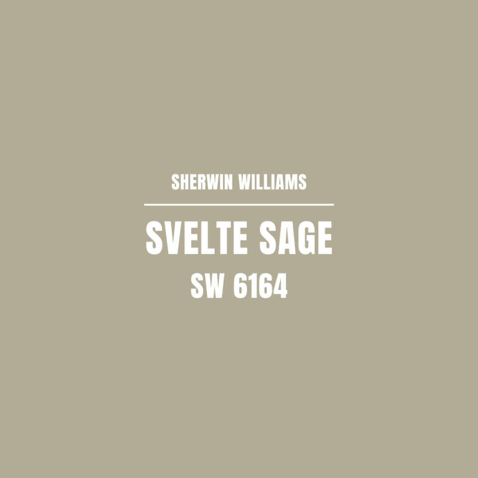 Sherwin Williams Svelte Sage Color Review - Building Bluebird