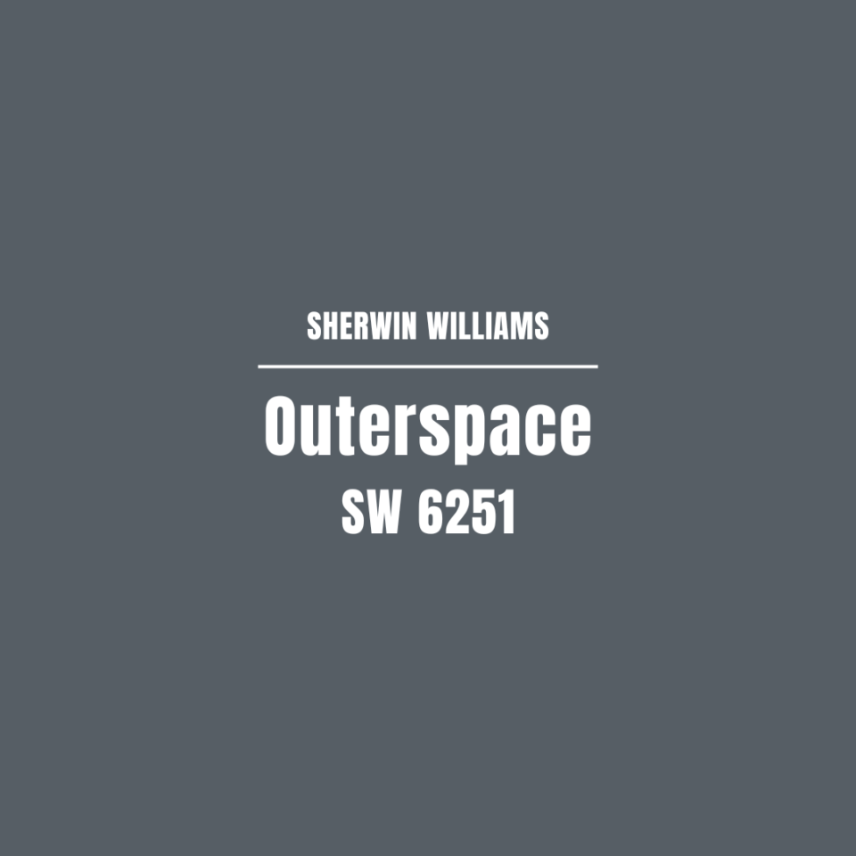 Sherwin Williams Outerspace (SW 6251) Paint Color Review - Building ...