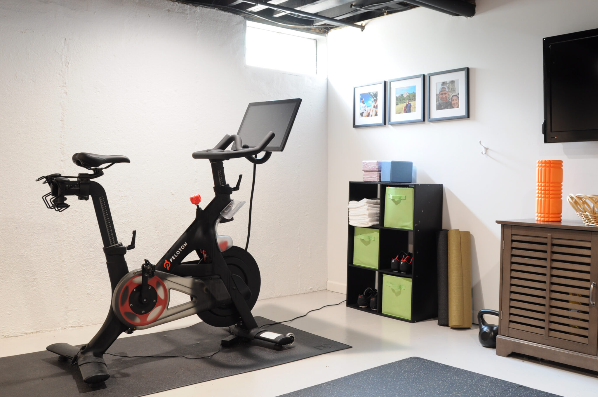 Creating a Home Gym in an Unfinished Basement Space | Tips - Building ...
