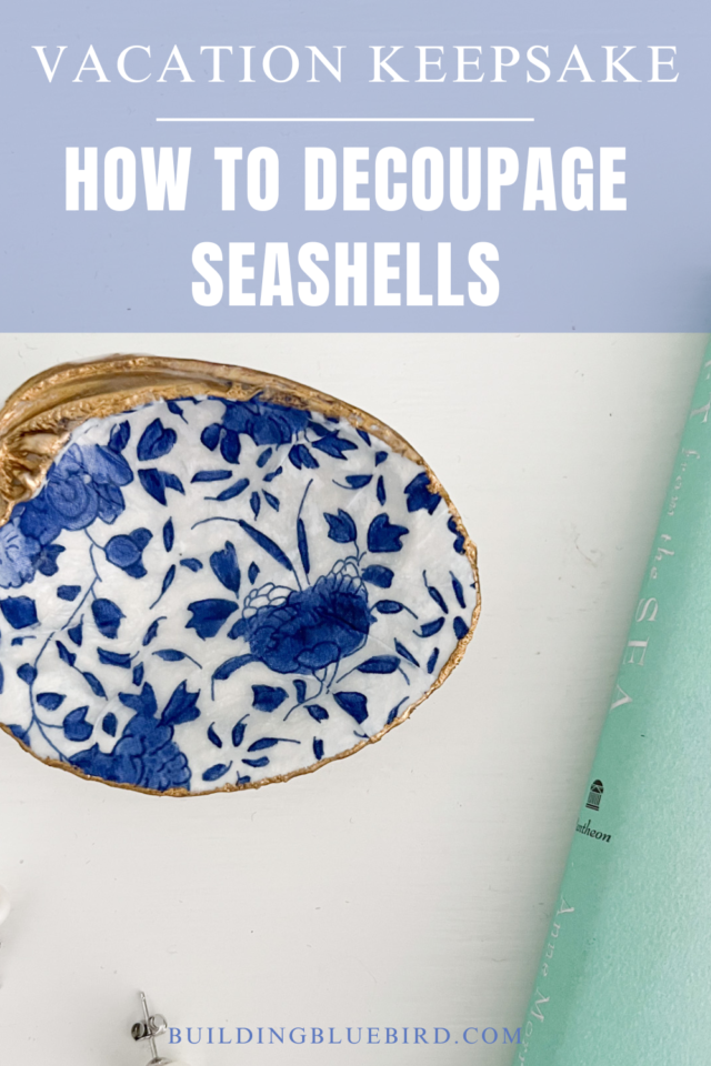Decoupage Seashells to Create a Beautiful Decorative Dish - Building ...