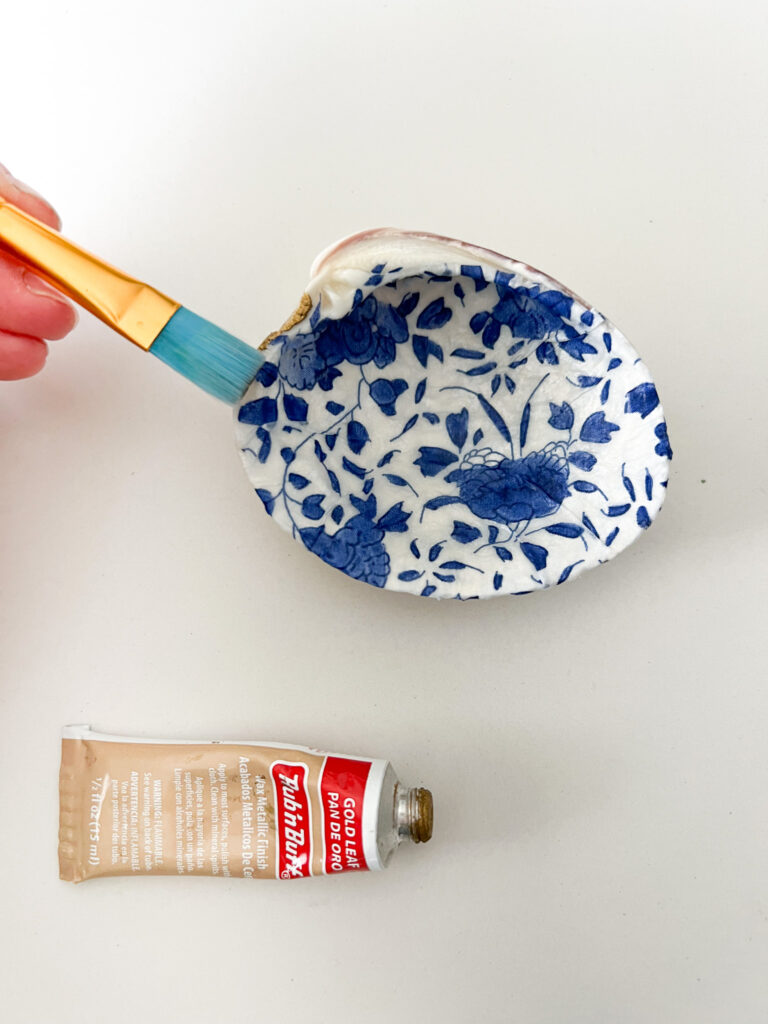 Decoupage Seashells to Create a Beautiful Decorative Dish - Building ...