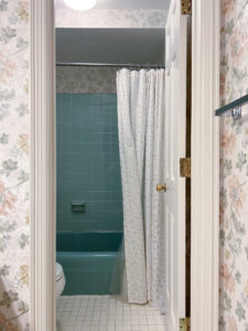 1960s Bathroom Budget-Friendly Makeover | Blending Fun and Nostalgia - Building Bluebird