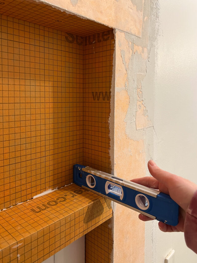 How to Install a Shower Niche | Best DIY Tips - Building Bluebird