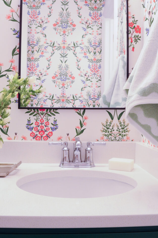 Awesome 1960s Bathroom Vanity Makeover | DIY - Building Bluebird