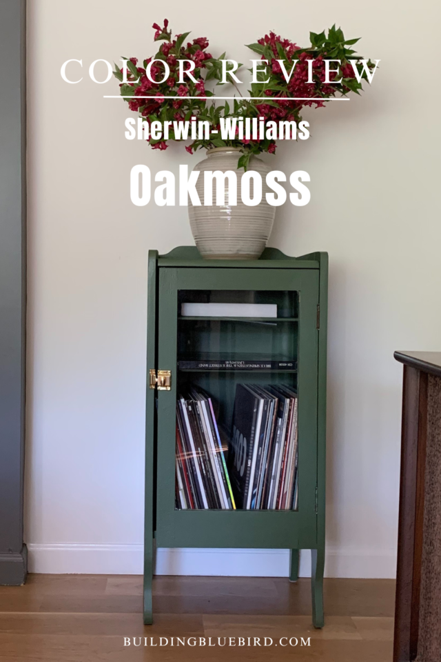 Sherwin Williams Oakmoss (SW 6180) | Paint Color Review - Building Bluebird