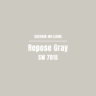 Sherwin Williams Repose Gray (SW 7015) | Paint Color Review - Building ...