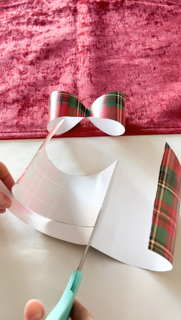 Easy DIY Paper Bows For Gifts Using Paper Scraps - Building Bluebird