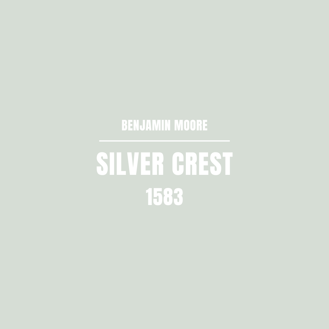 Silver Crest (1583) Benjamin Moore | Paint Color Review - Building Bluebird