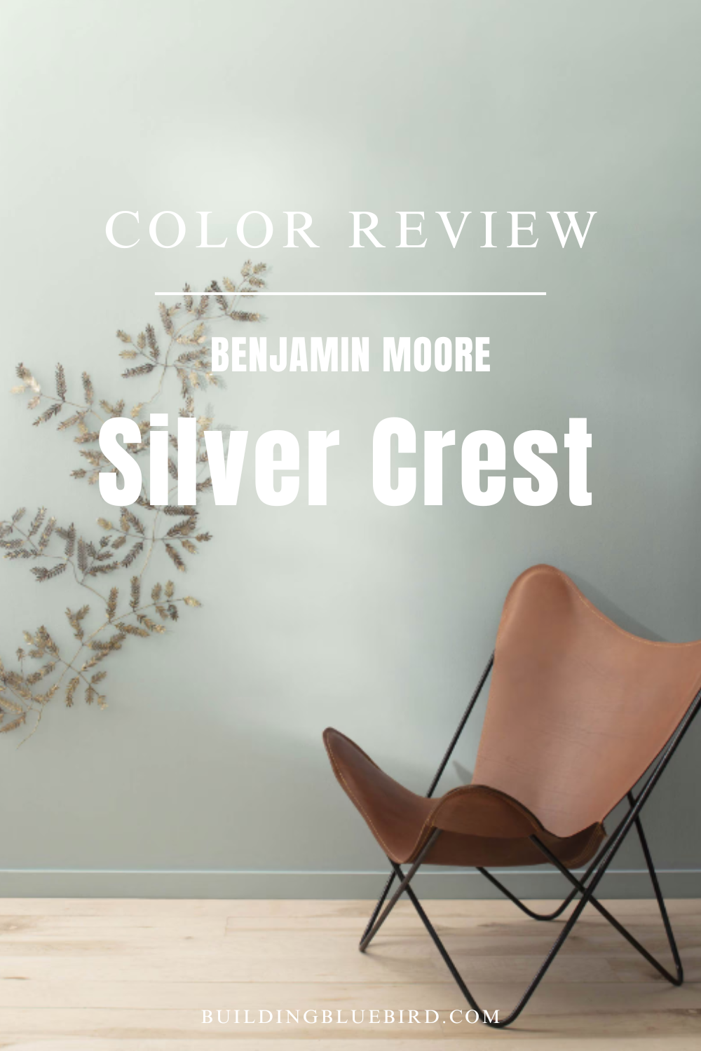 Silver Crest (1583) Benjamin Moore | Paint Color Review - Building Bluebird