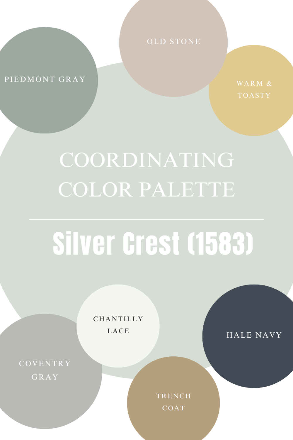 Silver Crest (1583) Benjamin Moore | Paint Color Review - Building Bluebird