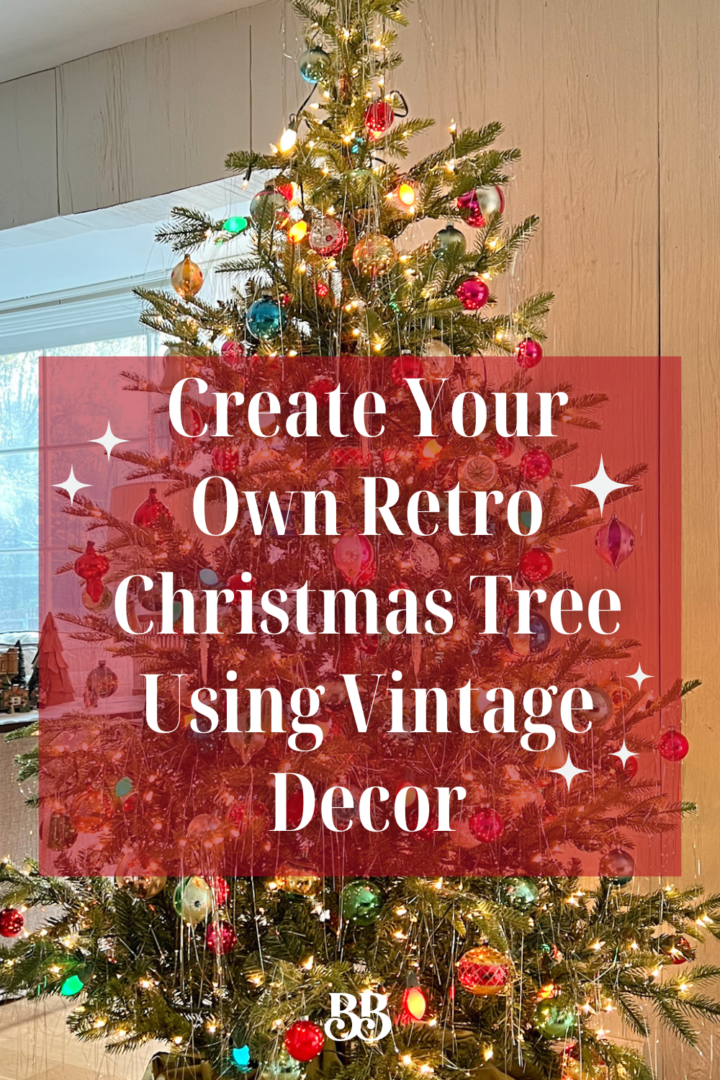 Create a Retro Christmas Tree with Shiny Brite and Vintage Ornaments ...
