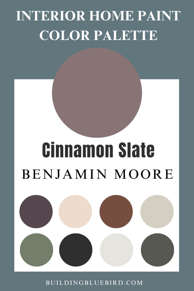 Cinnamon Slate (2113-40) Benjamin Moore | Paint Color Review - Building ...