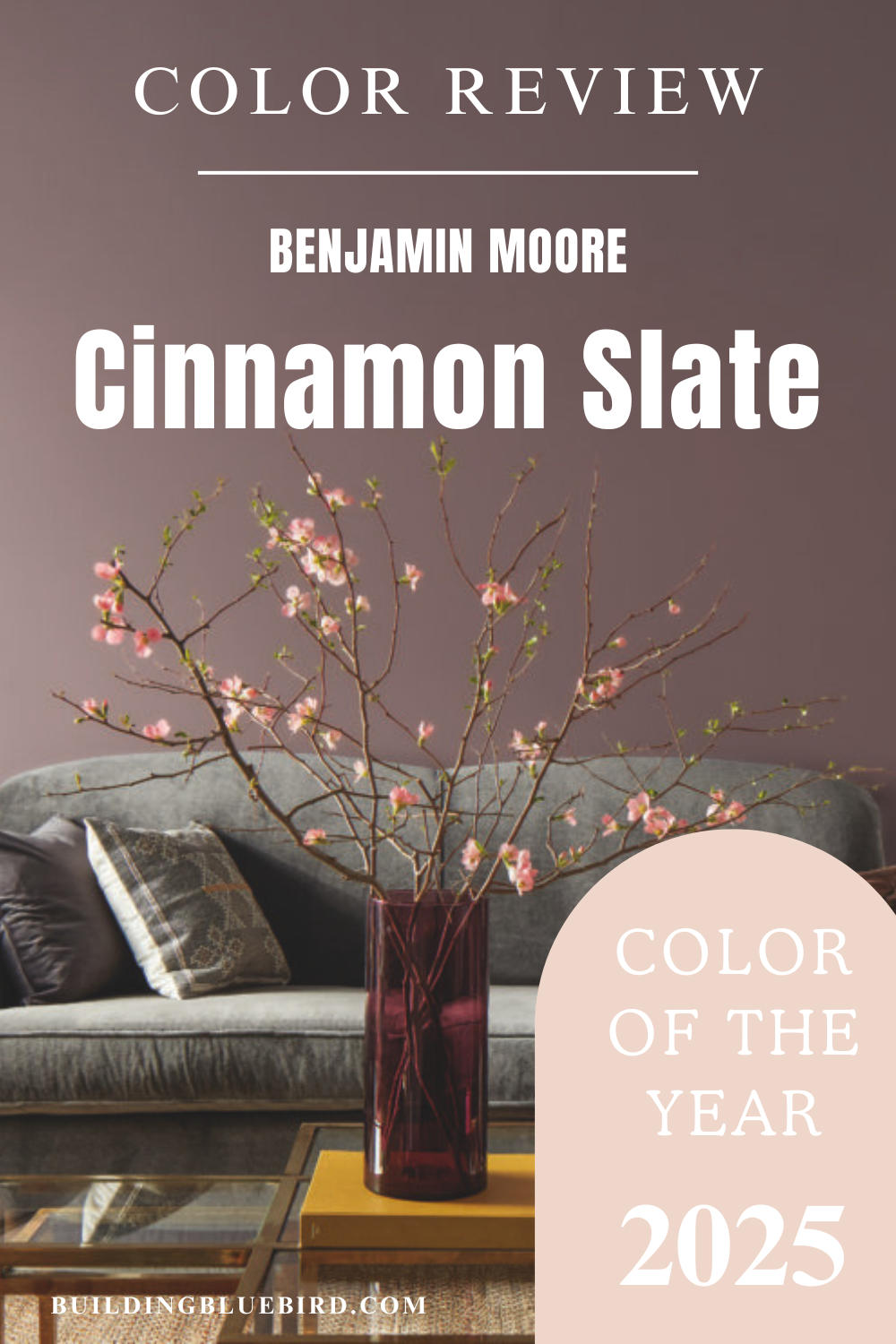 Cinnamon Slate (2113-40) Benjamin Moore | Paint Color Review - Building ...