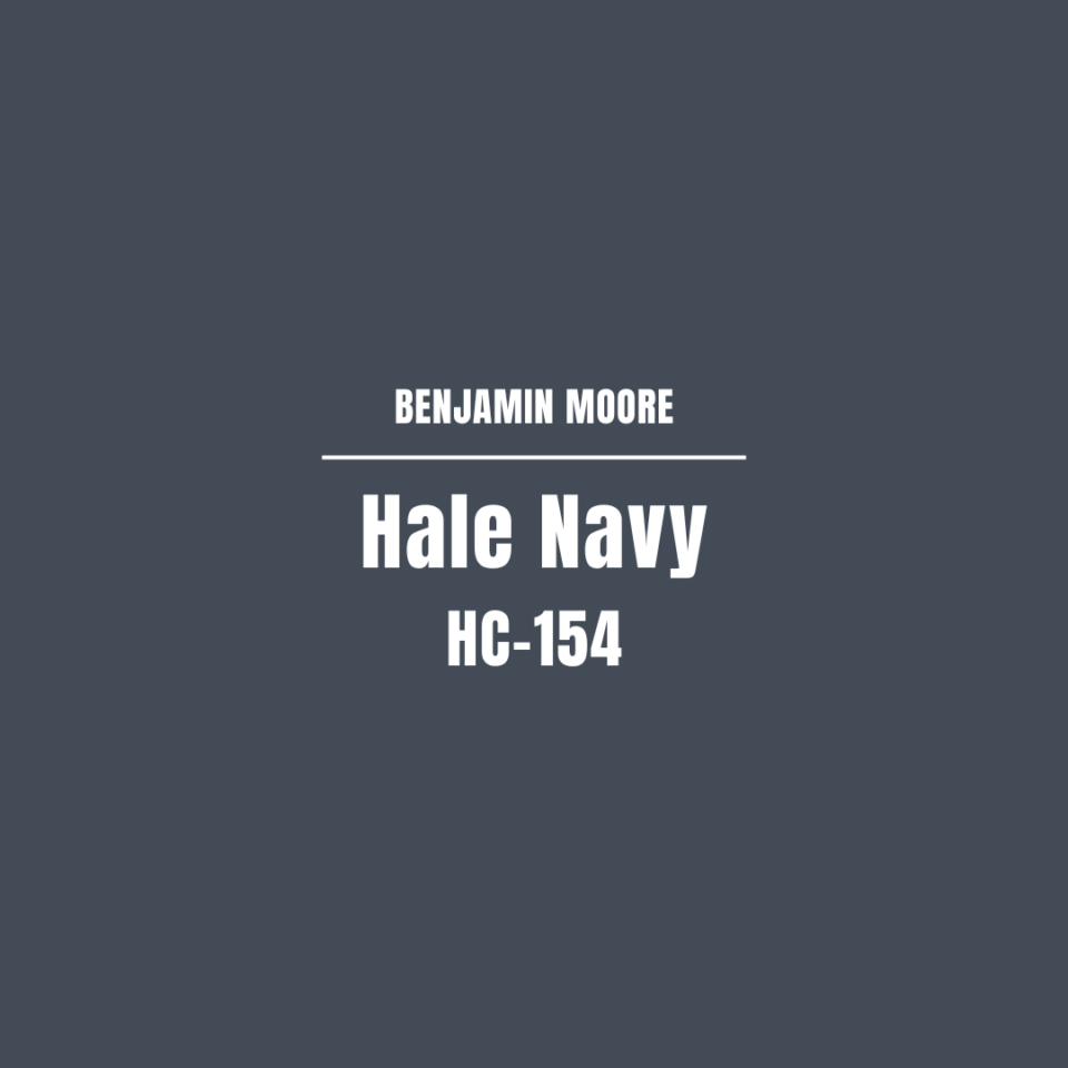 Benjamin Moore Hale Navy (HC-154) | Paint Color Review - Building Bluebird