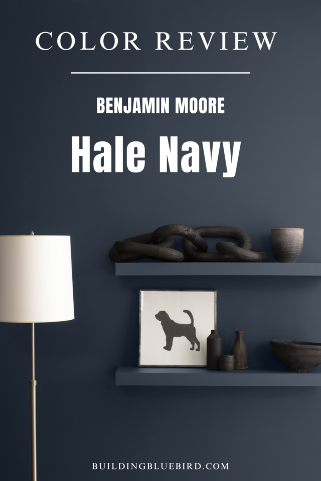 Benjamin Moore Hale Navy (HC-154) | Paint Color Review - Building Bluebird